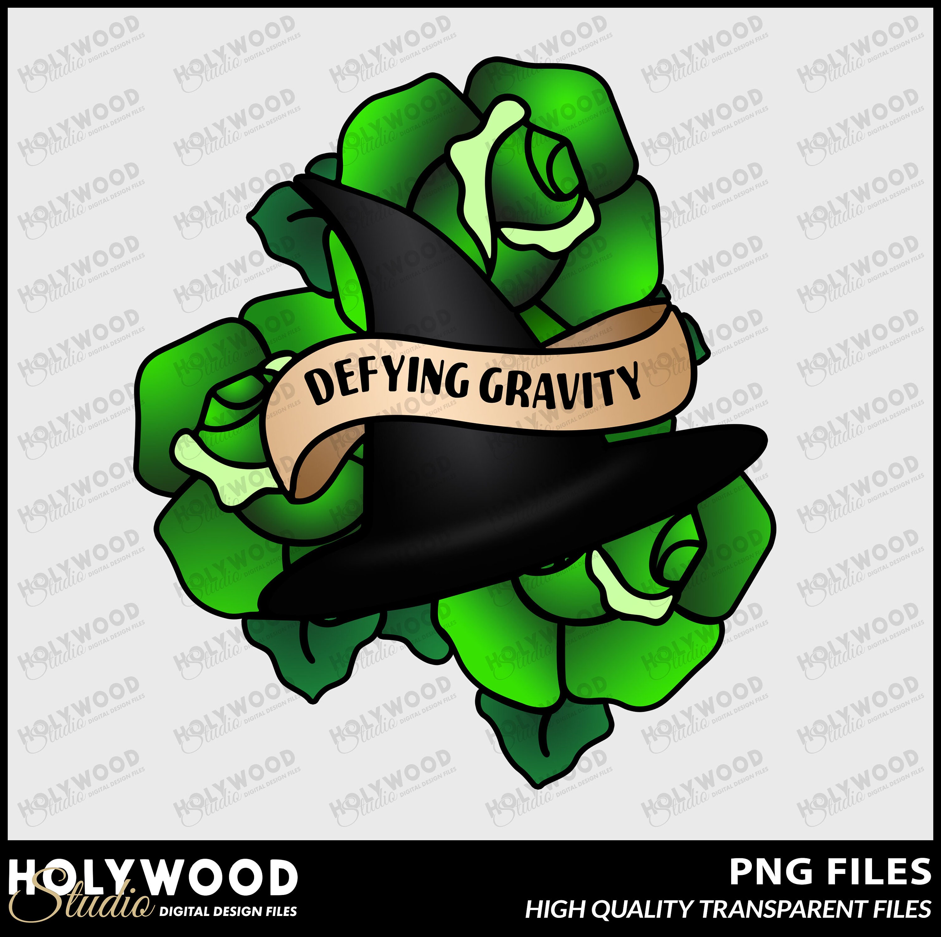 Defying Gravity Wicked Digital Design Download, Musical Theater Decor ...