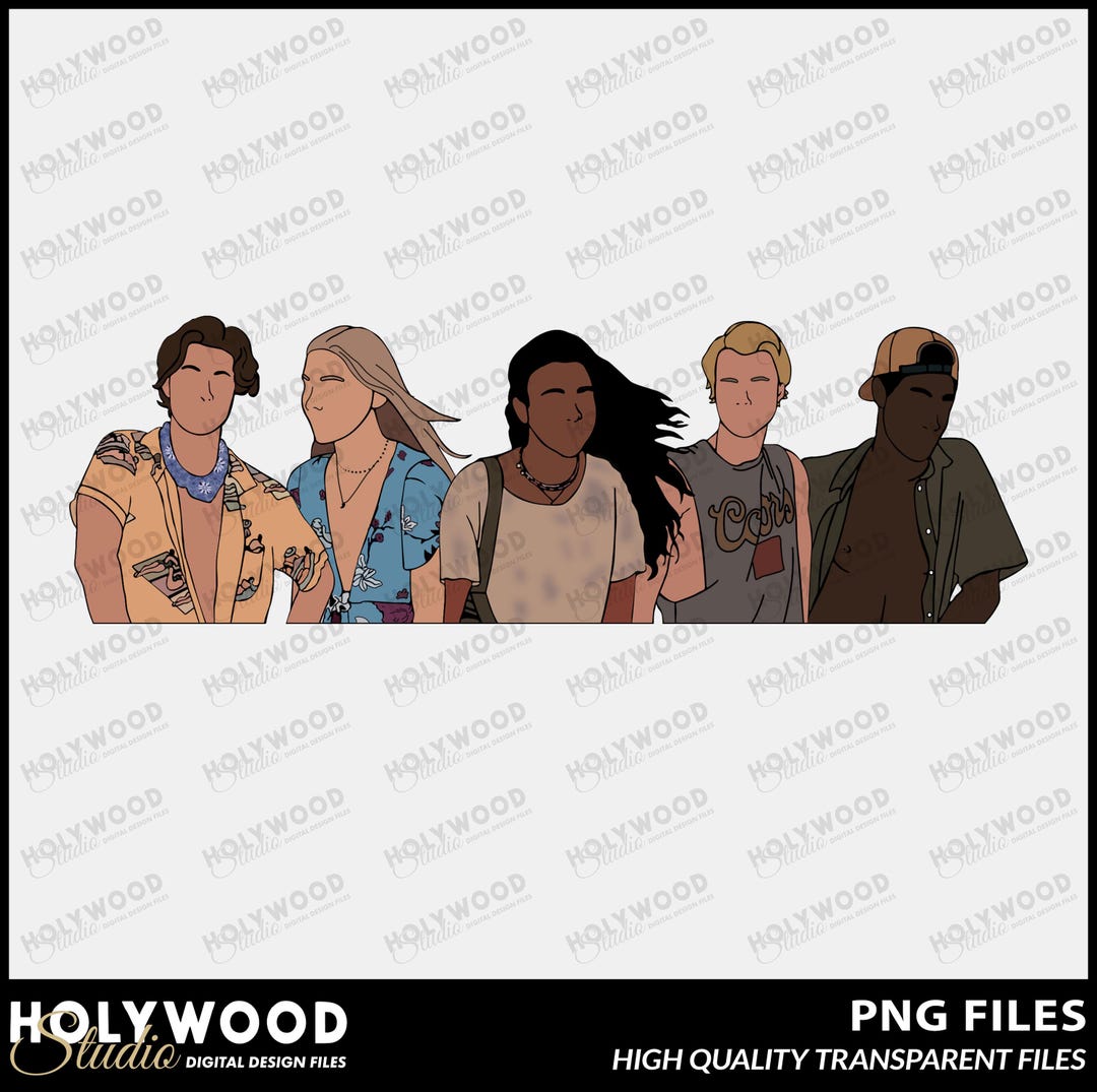 Outer Banks Pogues Digital Design Download, Outer Banks Fan Art, Art ...