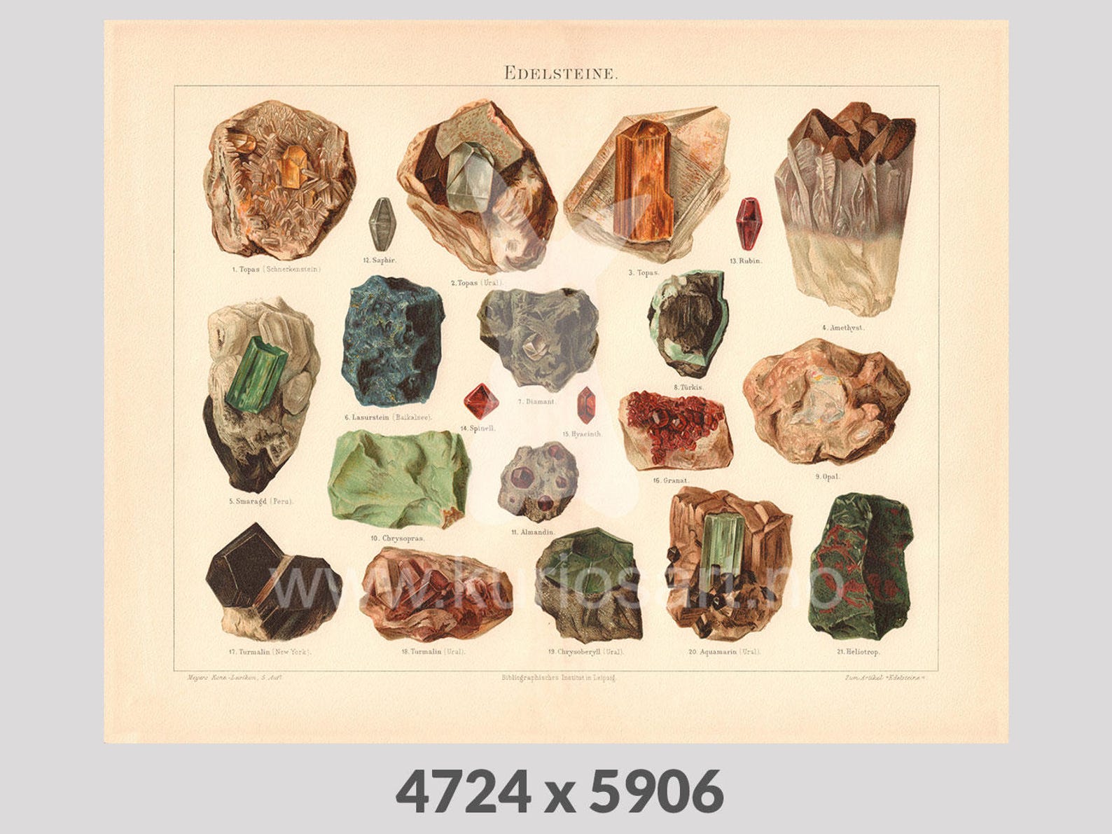 DOWNLOAD: 2 Antique Stone Prints - Digital File | 200x250mm | 600dpi ...