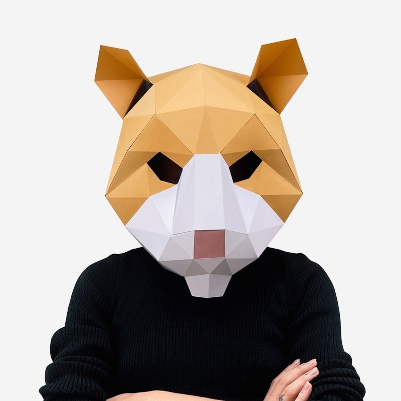 Therian Mask Paper Patterns - Etsy