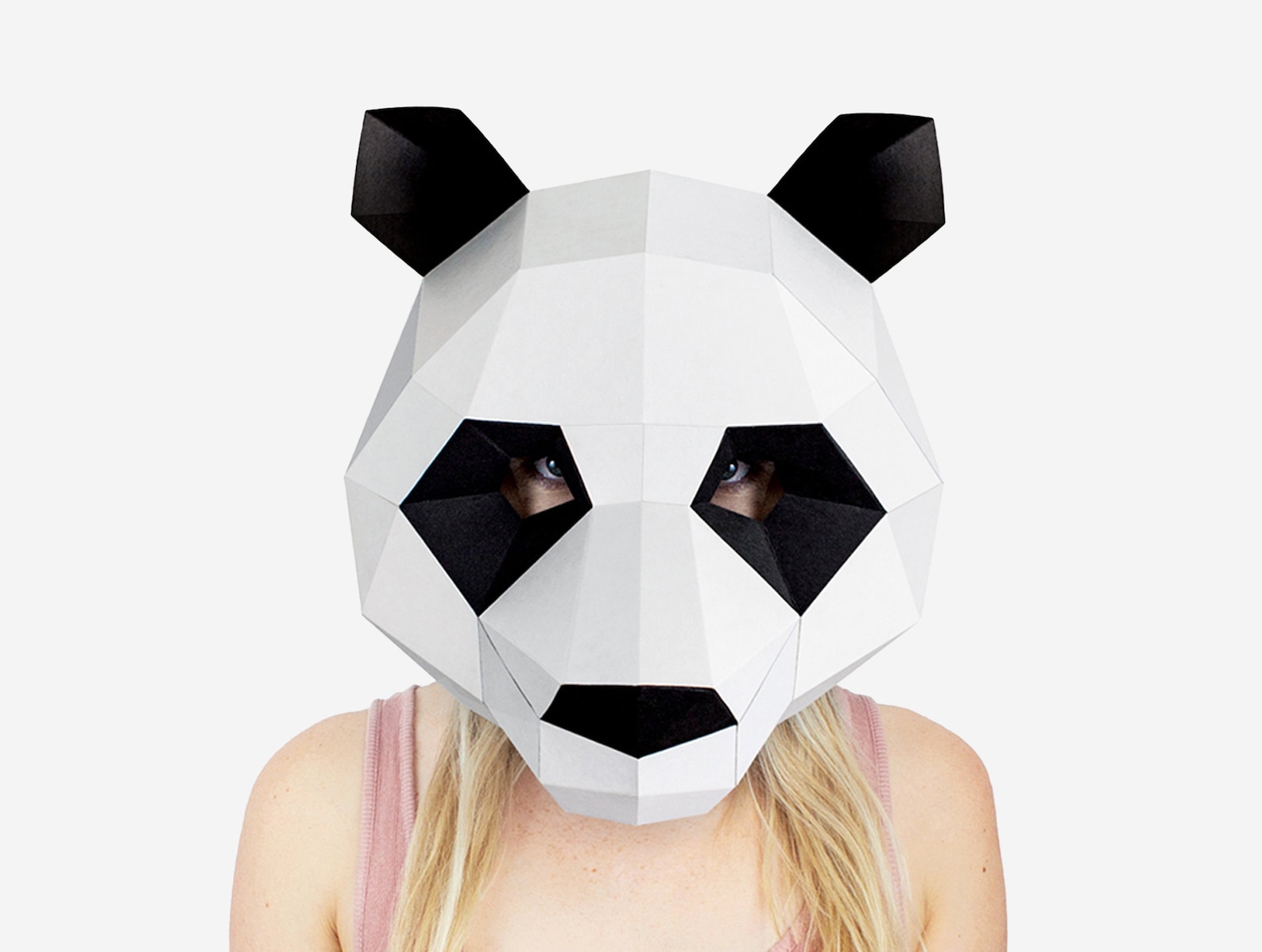 Cute Panda Mask DIY Gift Idea DIY Printable Animal Mask - Etsy