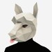 DIY Llama Mask, 3D Paper Craft Template, Halloween Mask, Printable ...