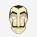 Salvador Dali Mask, DIY Printable Dali Head, Instant Pdf Download, DIY ...