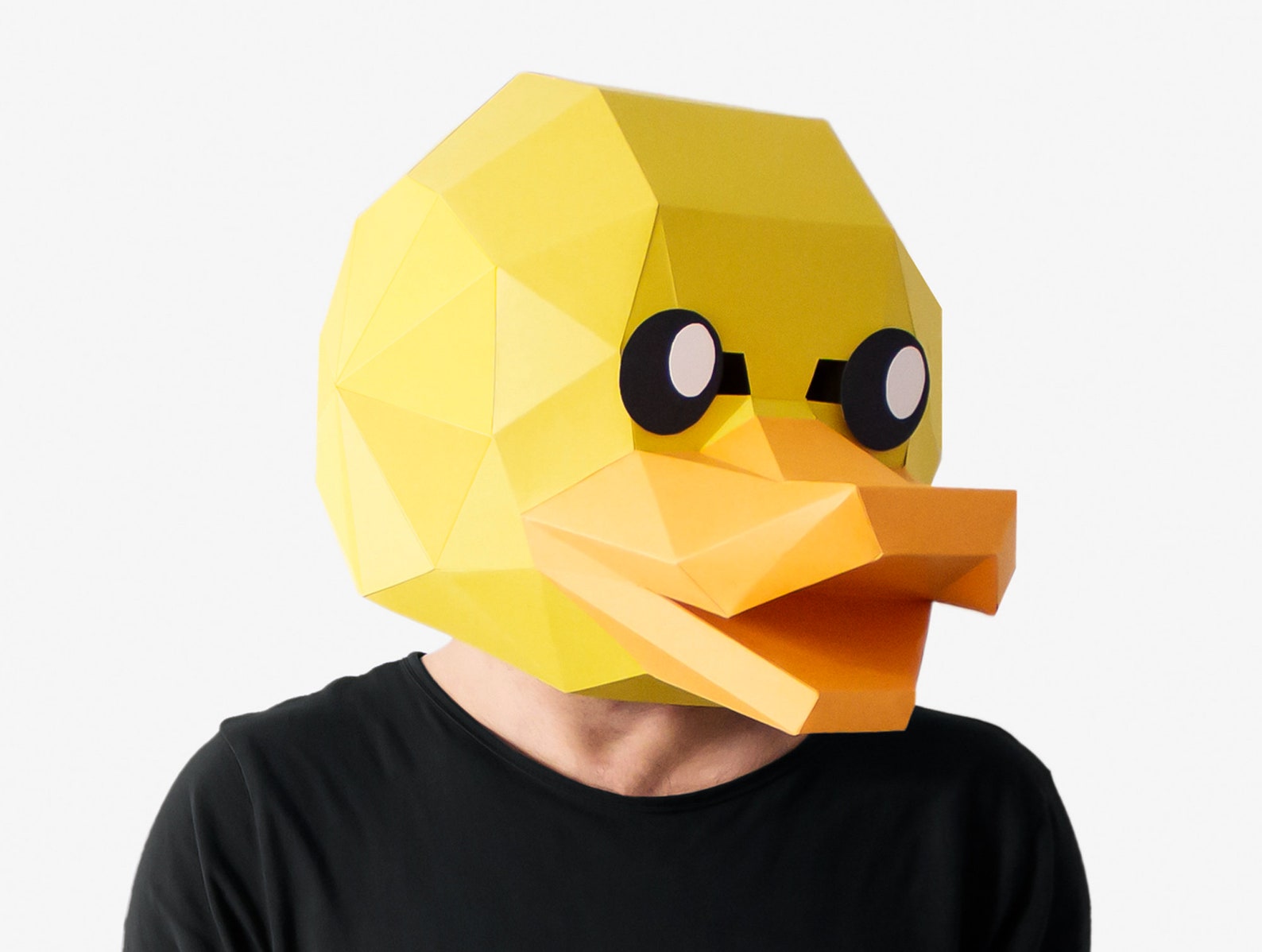 Rubber Duck Mask Duck Costume DIY Printable Halloween Mask - Etsy