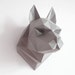 Bison Papercraft, 3D Paper Craft, Bison Sculpture, DIY 3D Wallart, Low ...