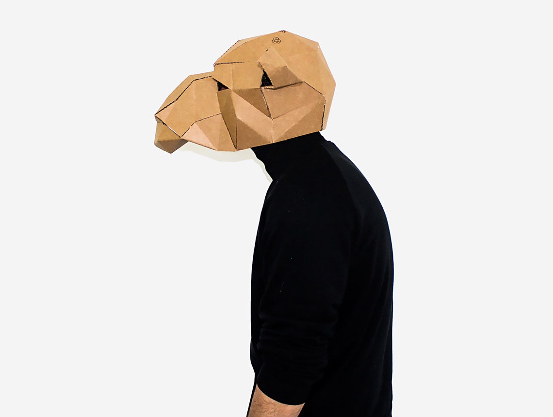 DIY Camel Mask Paper Craft Template Halloween Mask - Etsy Canada