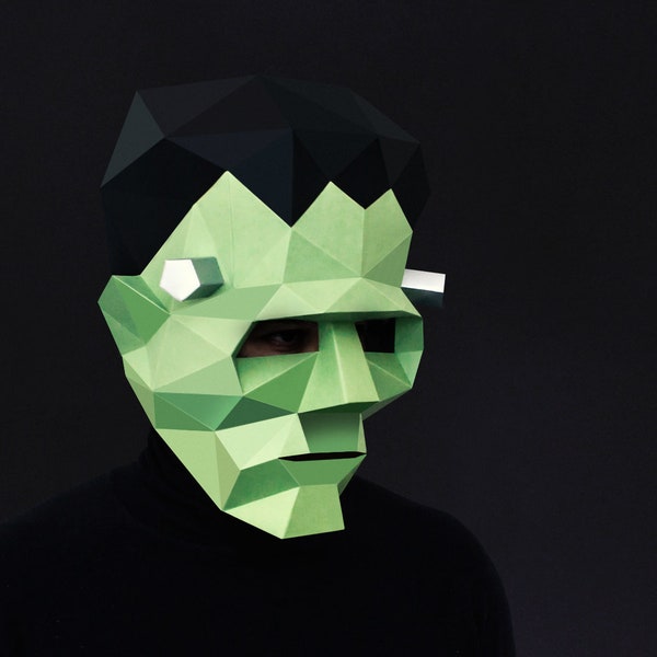 Frankenstein Mask - Etsy