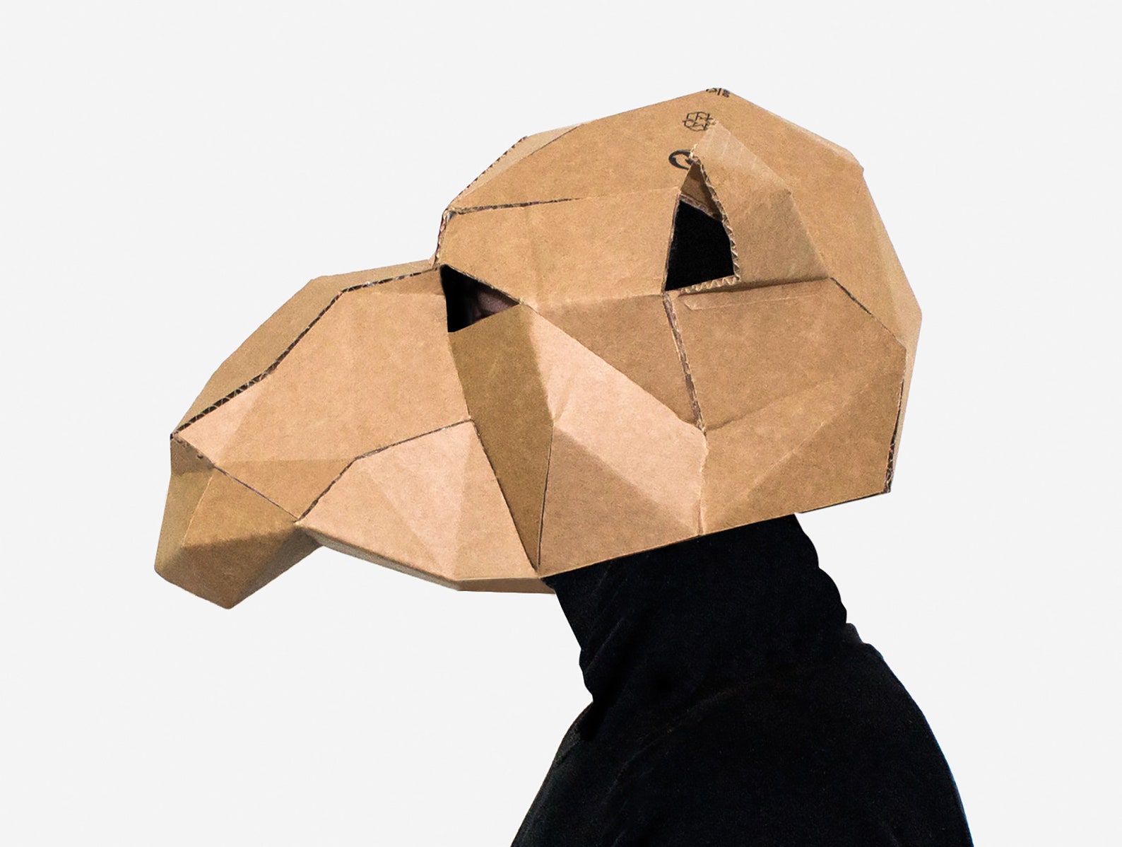 DIY Camel Mask, Paper Craft Template, Halloween Mask, Printable Animal ...