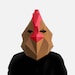 Rooster Mask Paper Craft Template DIY Printable (Instant Download) - Etsy
