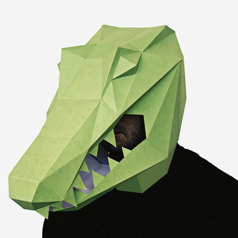 Crocodile Mask - Etsy