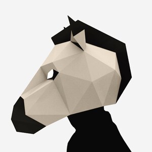 Zebra Mask, DIY Gift Idea, DIY Printable Animal Mask, Instant Pdf ...