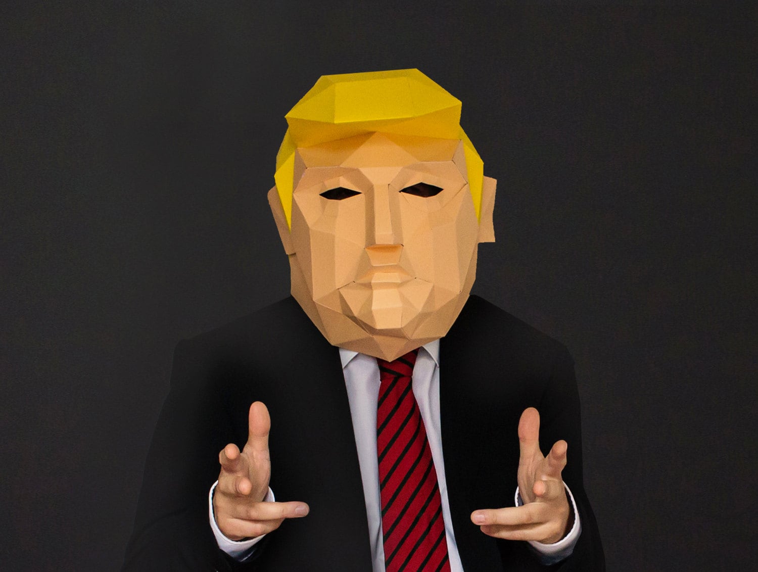 Donald Trump Mask, Politician Mask, DIY Donald Trump Paper Mask, Donald ...