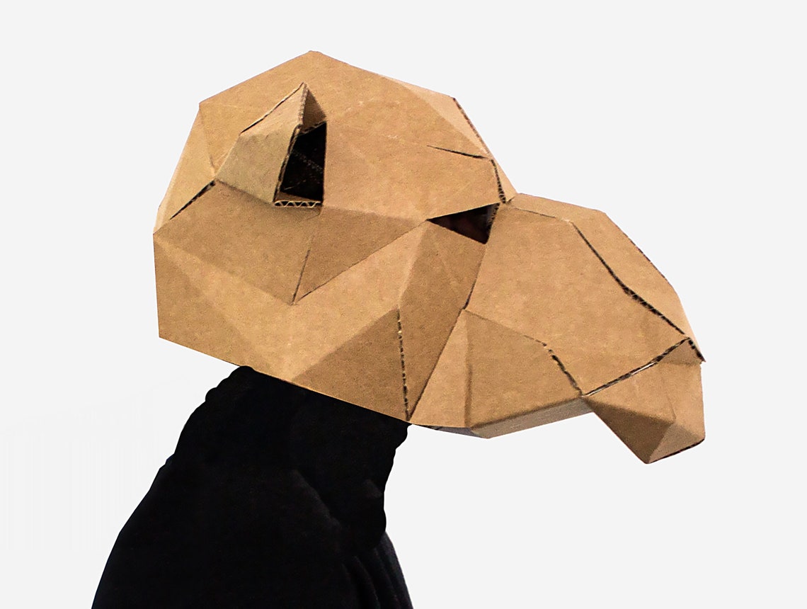 DIY Camel Mask Paper Craft Template Halloween Mask - Etsy Canada