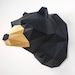 Bear Papercraft, 3D Paper Craft, Bear Sculpture, DIY 3D Wallart, Low ...