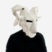 DIY Goat Mask, Low Poly Paper Craft Template (PDF Download) - Etsy