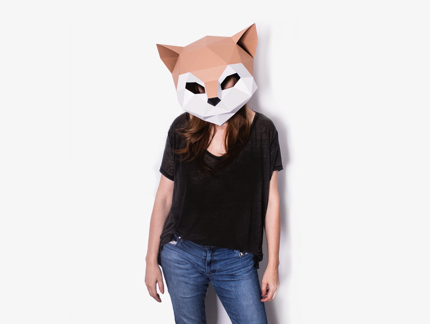 DIY Cat Mask Template Paper Craft Kitten Mask DIY Printable | Etsy