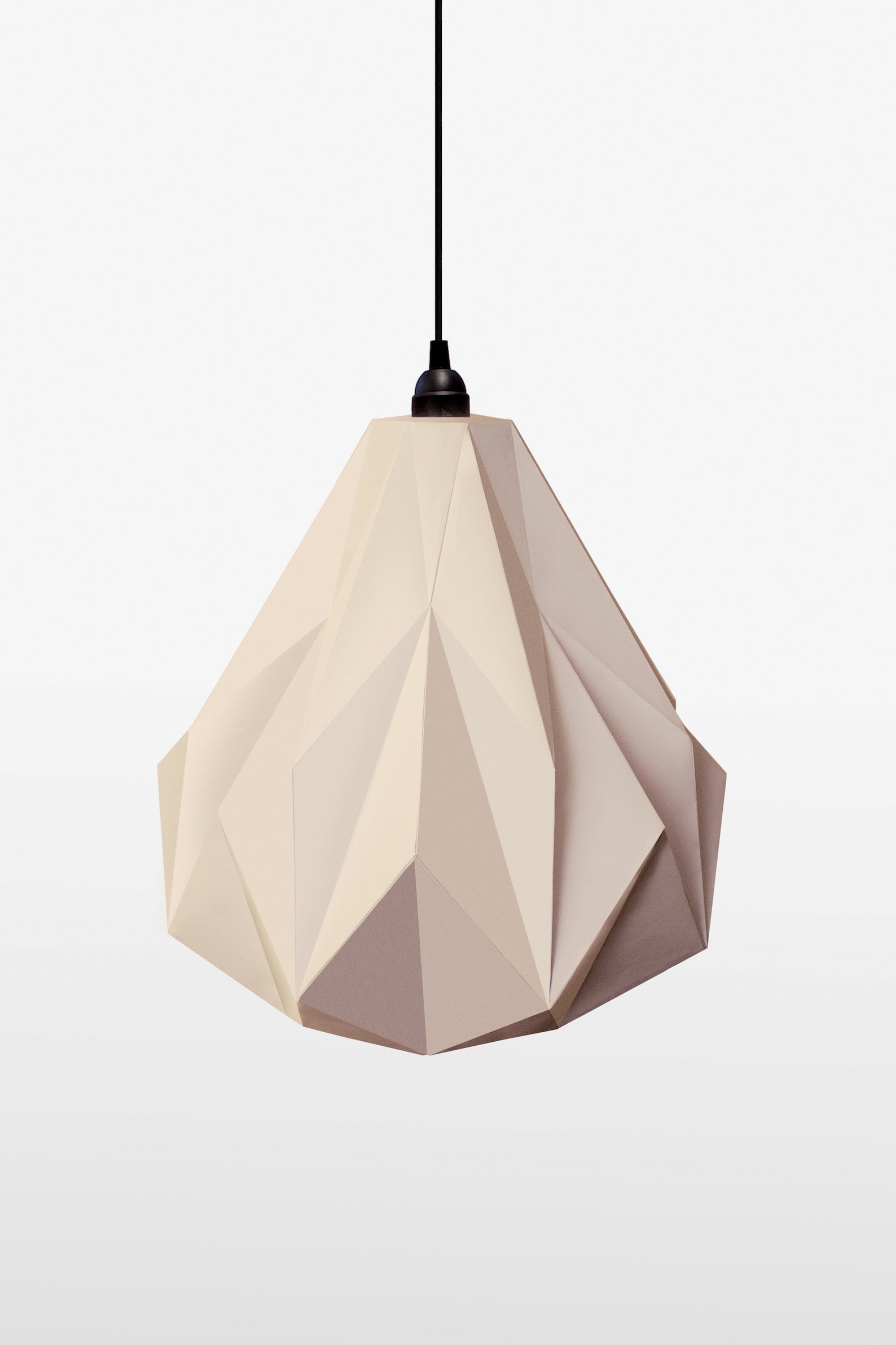 Origami Lamp Shade DIY Paper Lampshade Home Decor DIY Gift | Etsy