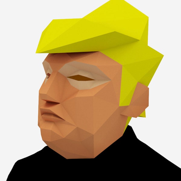 Donald Trump Halloween Mask - Etsy