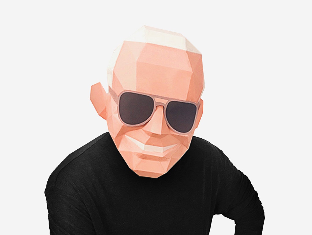 Joe Biden Mask, Politician Mask, DIY Joe Biden Paper Mask, President ...