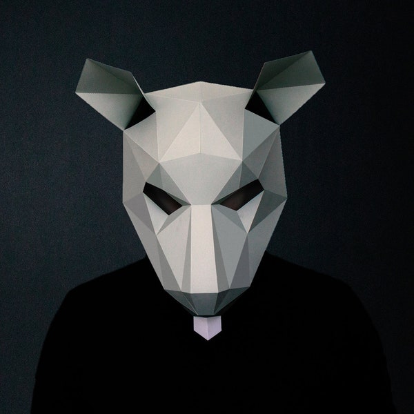 Paper Mask - Etsy