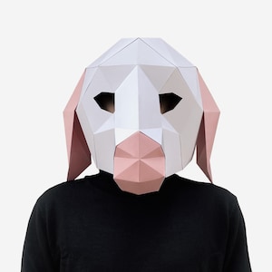 Cute Paper Sheep Mask Template, DIY Printable Lamb Mask, Instant Pdf ...