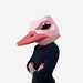 Low Poly Ostrich Mask – DIY Paper Craft Safari Animal Costume (digital ...