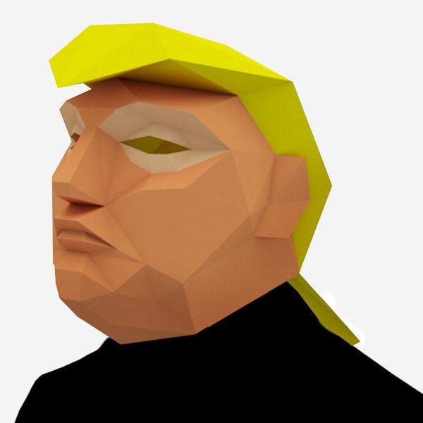 Donald Trump Halloween Mask - Etsy