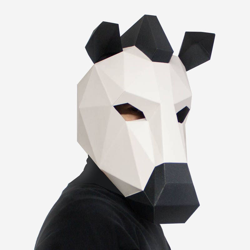 Zebra Mask - Etsy
