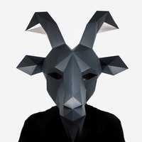 Goat Mask - Etsy