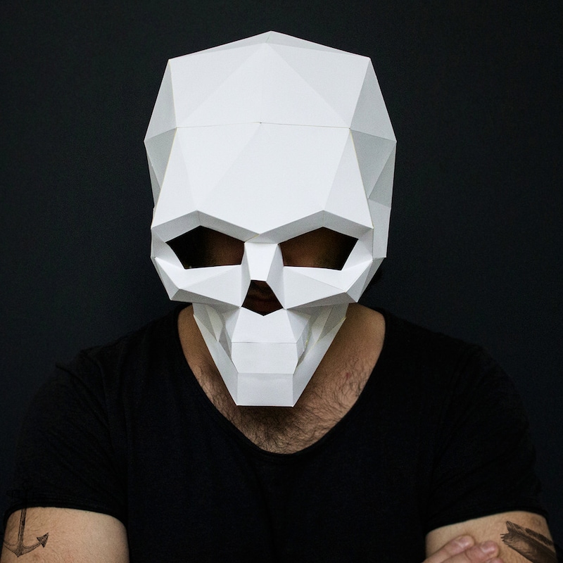 Skull Mask - Etsy UK