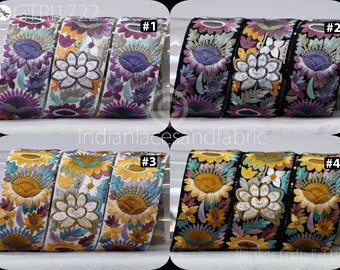 9 Yard Indian Trim Decor Sari Border DIY Crafting Ribbon Sewing Fabric ...