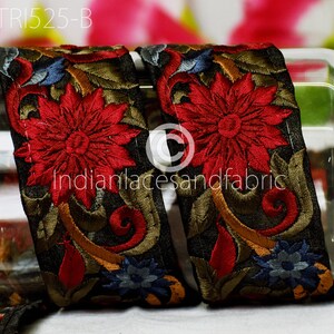 9 Yard Indian Maroon Doll Making Tapes Fabric Trim Sari Border - Etsy