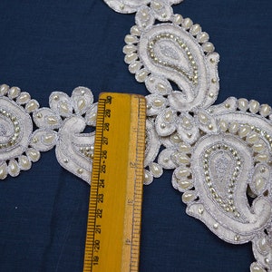 3'' Decorative Paisley Ribbon Costume Metallic Beaded - Etsy