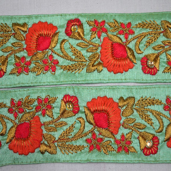 Embroidered Trim - Etsy