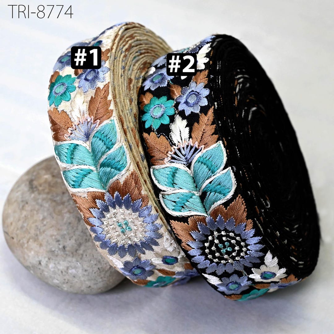 9 Yard Grey Embroidery 4cm Ribbons Border Embroidered Fabric Trims Tutu ...