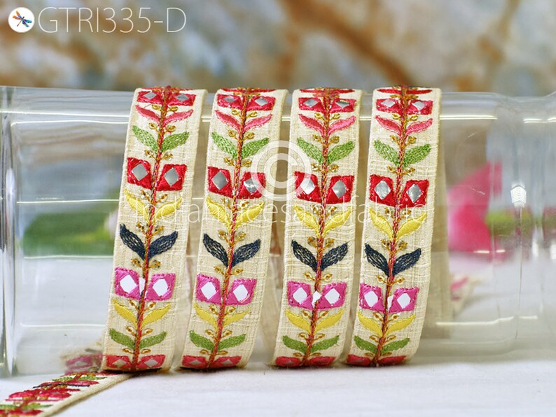 9 Yard Indian Sari Border Gift Wrapping Ribbons Embellishment - Etsy