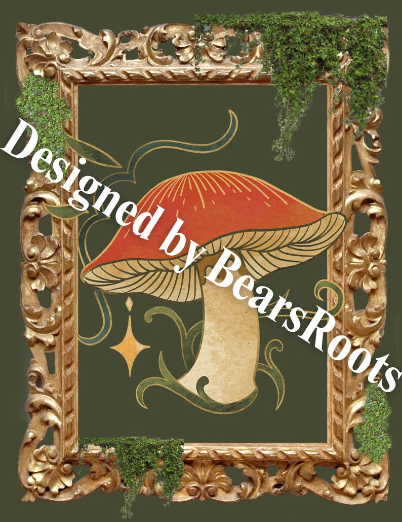 TEN Nature Inspired Vintage Style Art Prints | Digital Download ...