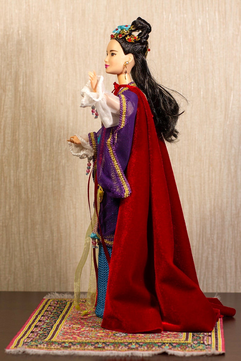 Handmade Crochet Hanfu Doll Traditional Chinese Doll Costume - Etsy