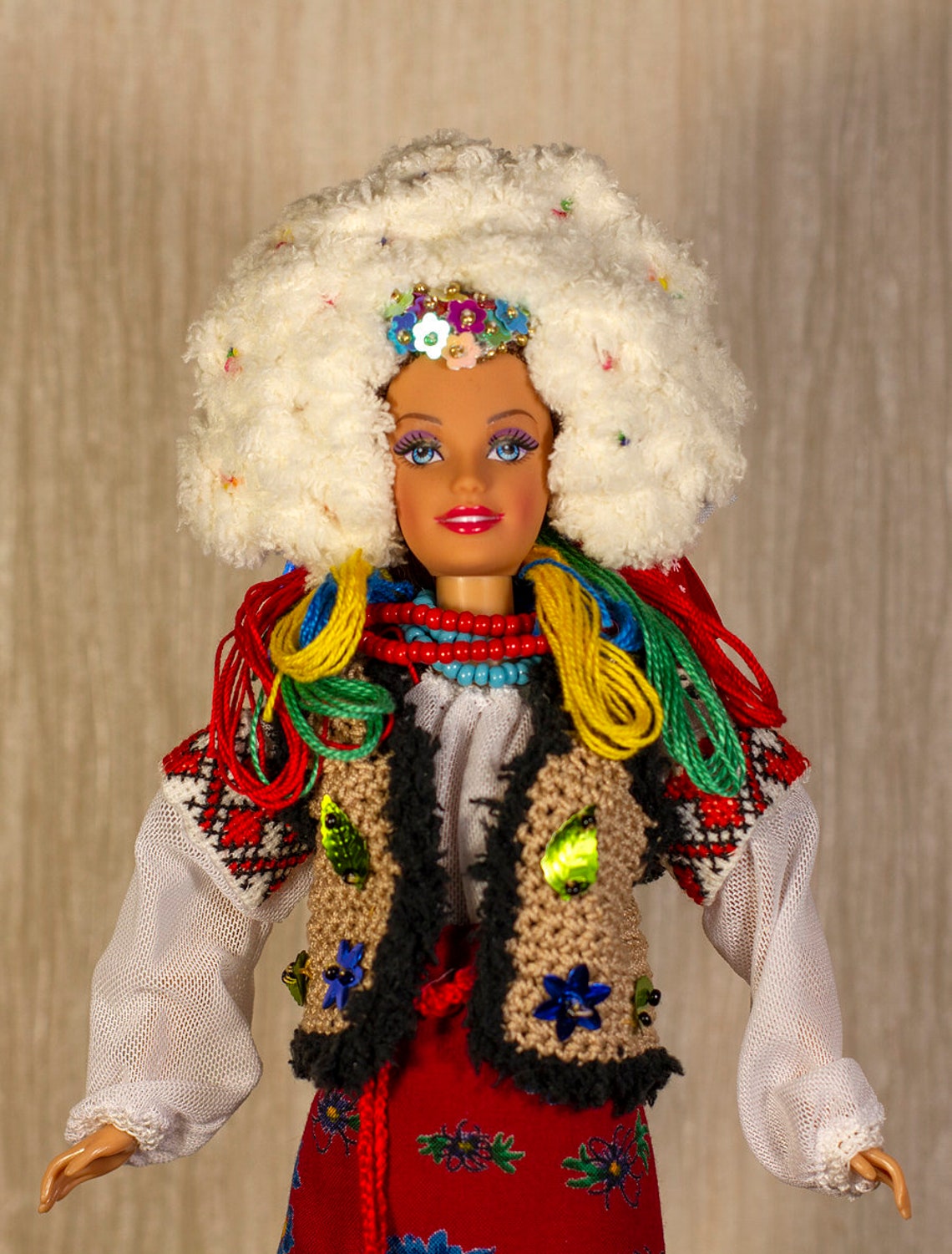 Ukrainian Doll Ukrainian Bride Ukrainian Barbie Clothes Etsy