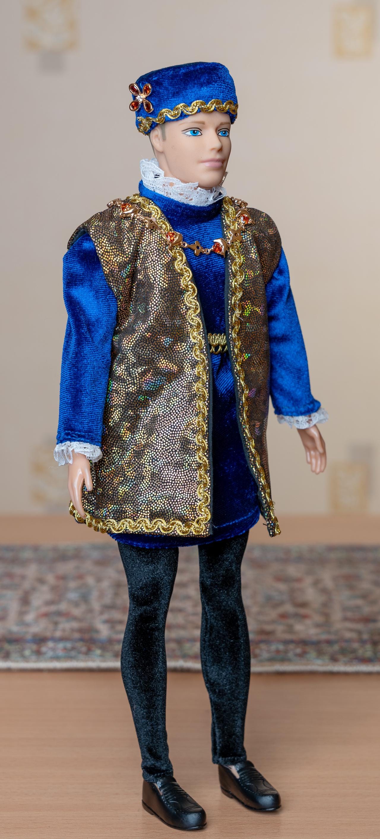 Romeo Clothes Medieval Dress Doll Handmade Historical Gown - Etsy