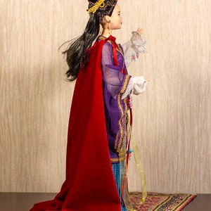 Handmade Crochet Hanfu Doll Traditional Chinese Doll Costume in the ...