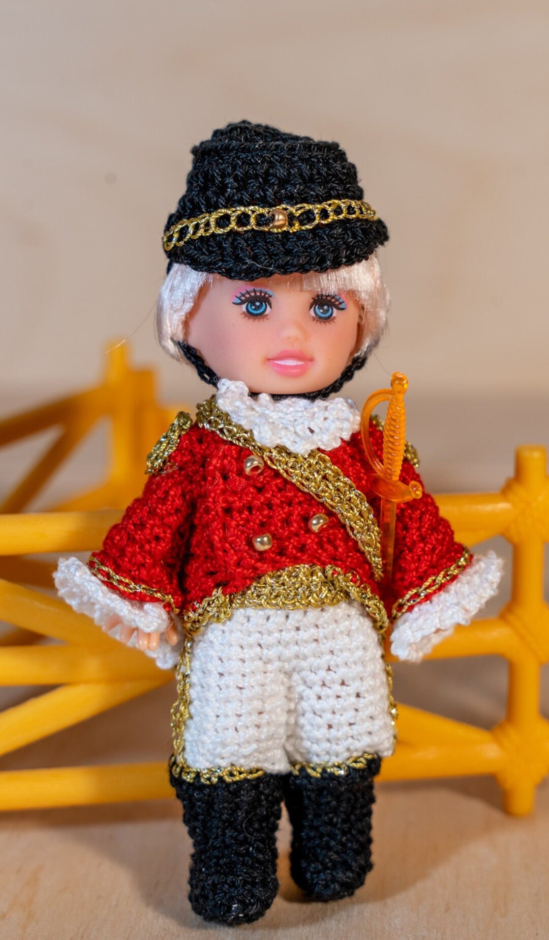 Tommy Clothes Crochet Kelly Costume Handmade Historical Gown Little ...