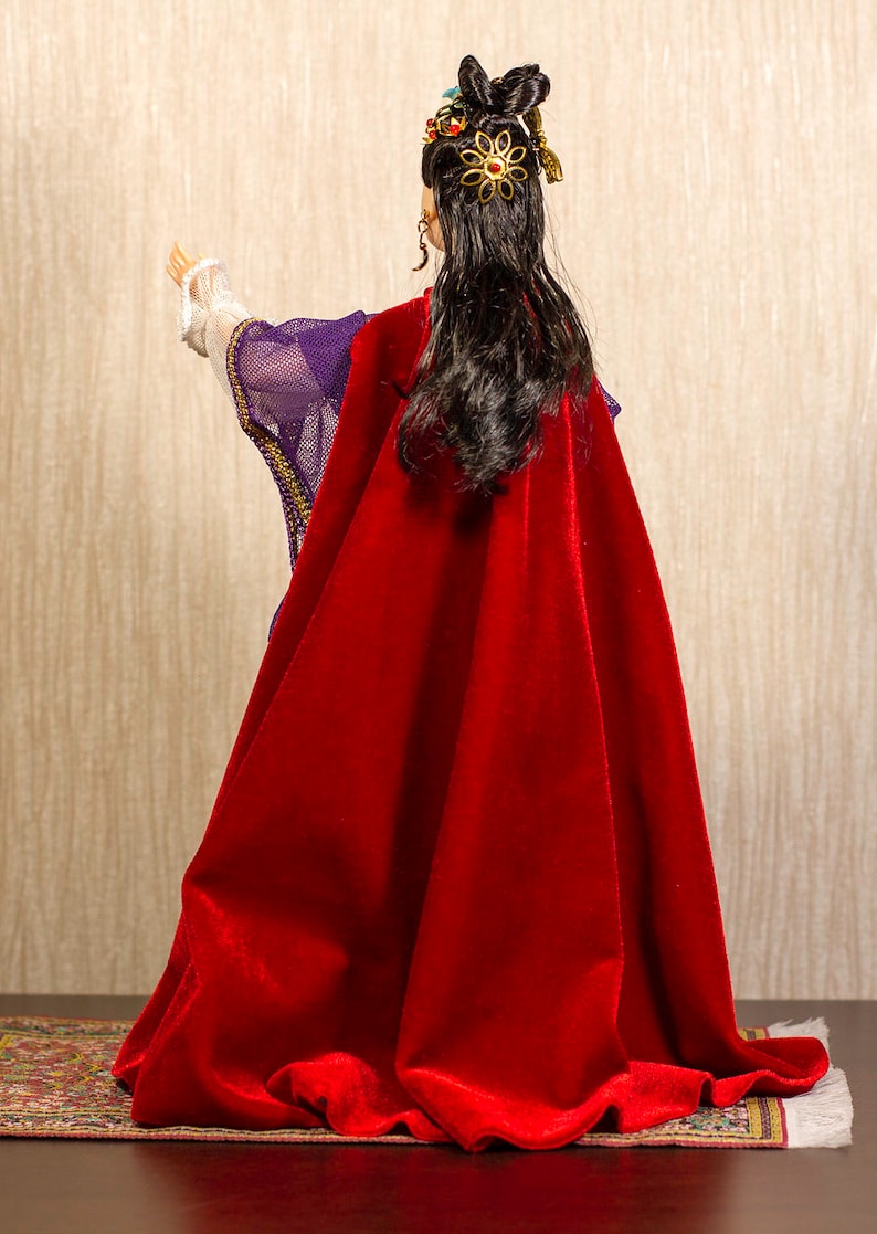 Handmade Crochet Hanfu Doll Traditional Chinese Doll Costume - Etsy