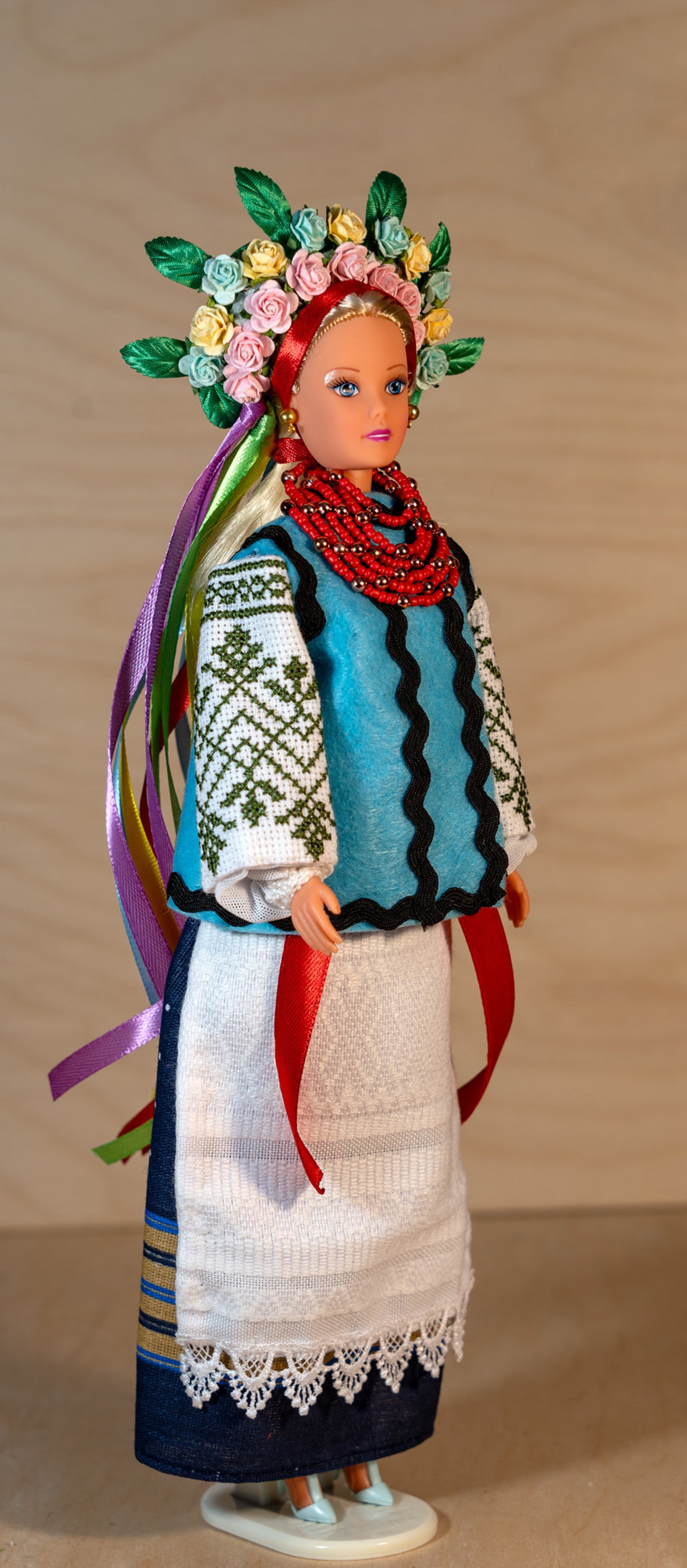 Ukrainian Donetsk Bride Doll. Ukrainian Clothes for Barbie - Etsy