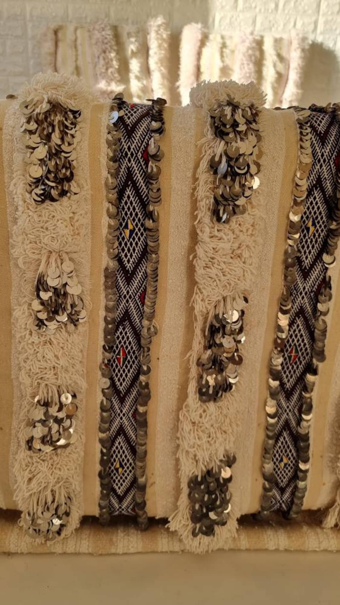 Authentic and Unique Moroccan Wedding Blanket Berber Handira - Etsy