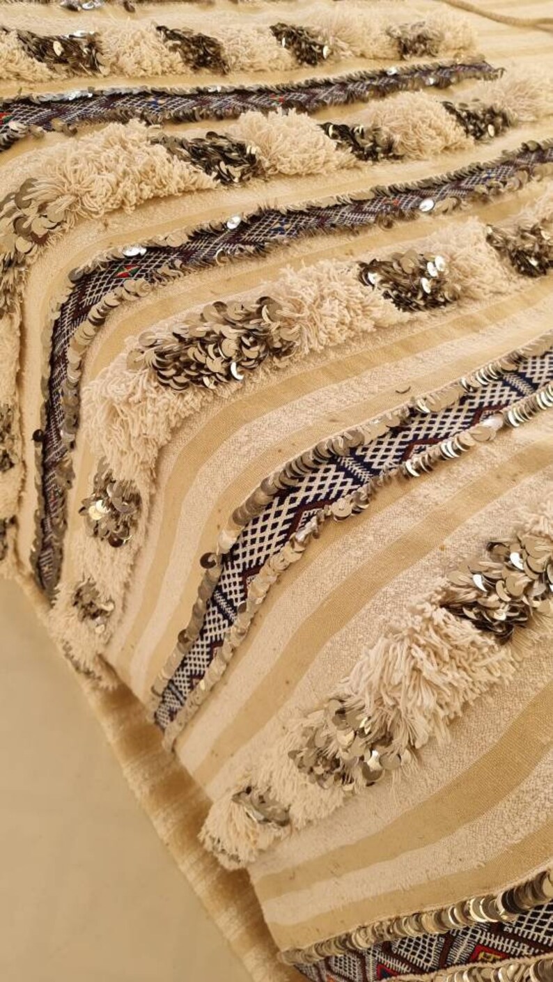 Authentic and Unique Moroccan Wedding Blanket Berber Handira | Etsy