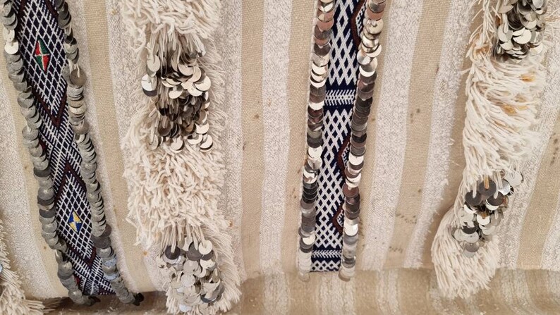 Authentic and Unique Moroccan Wedding Blanket Berber Handira | Etsy
