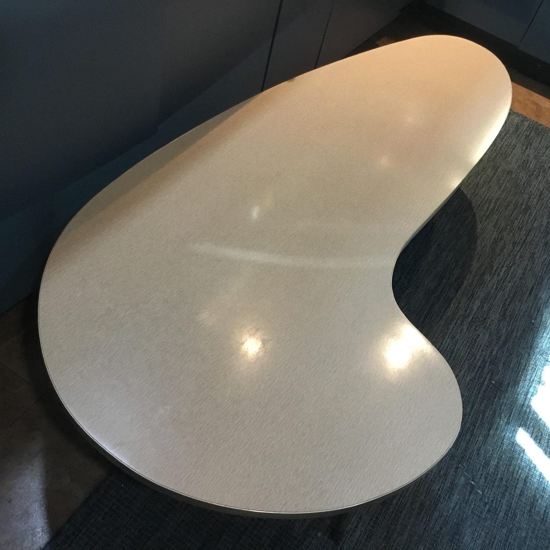 MCM Kidney Shaped Coffee Table - Etsy