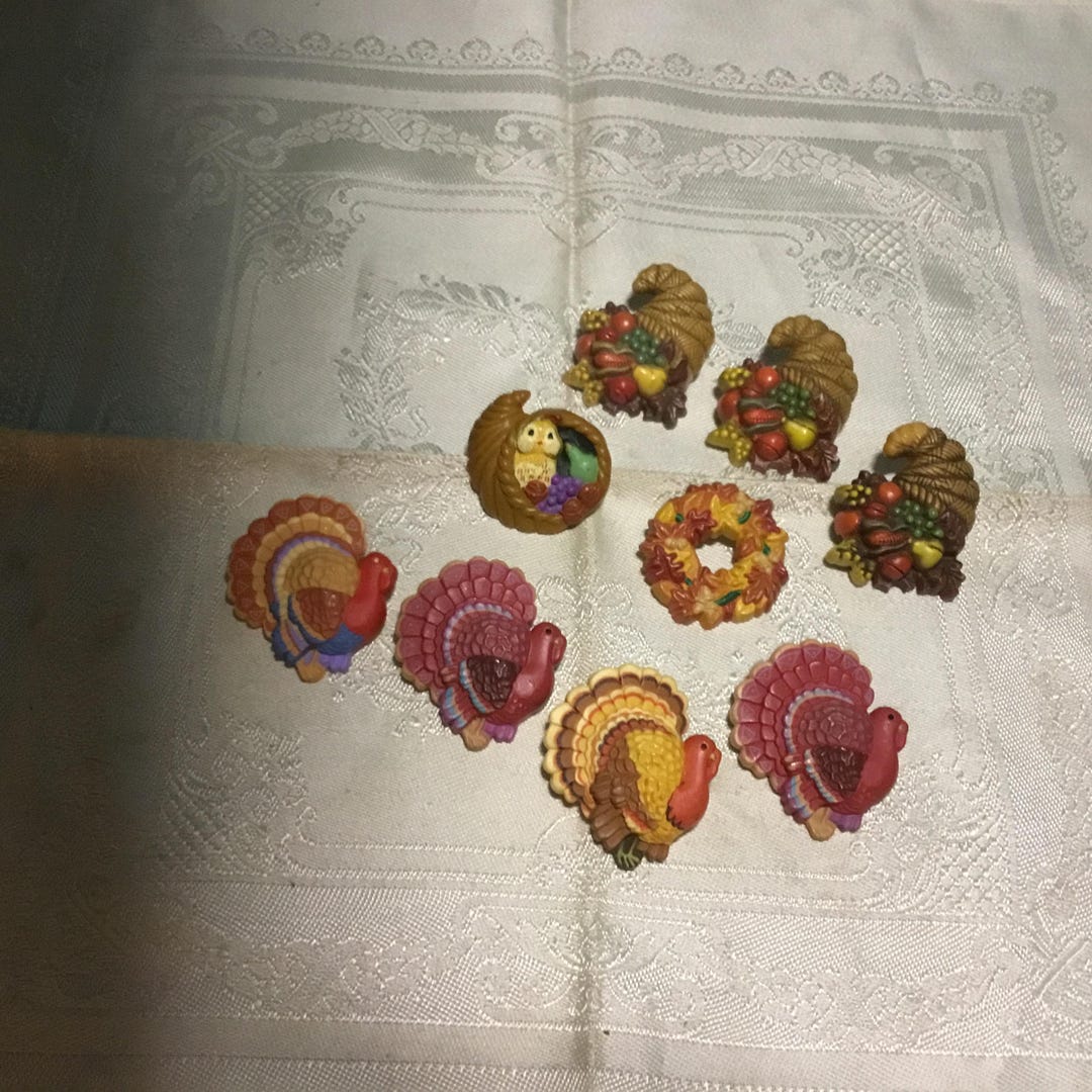9 Hallmark Thanksgiving Pins - Etsy