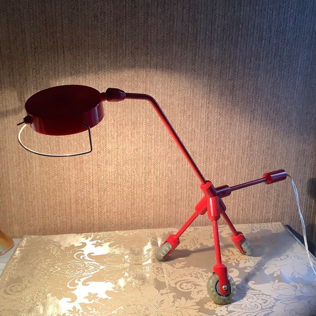 IKEA Kila Red Dog Table Lamp - Etsy